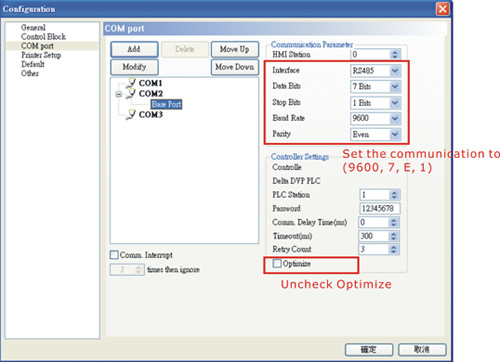 Services Support - FAQ - How do you set Delta's human machine interface ...